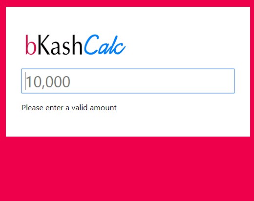 GitHub - tamalchowdhury/bkash-calc-react: Bkash cash out calculator ... GitHub - tamalchowdhury/bkash-calc-react: Bkash cash out calculator ...