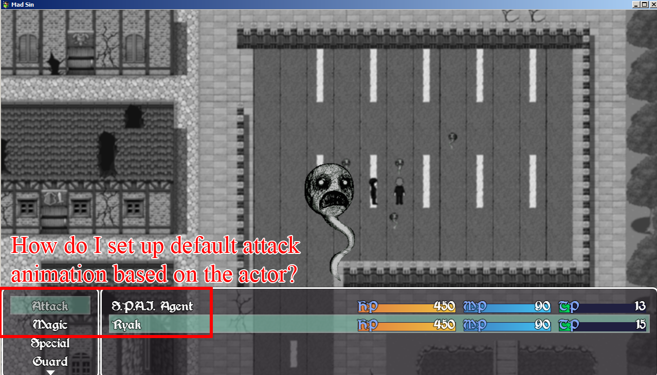 How Do I Make Actor Specific Default Attacks In Mv Rpg Maker Forums 1021